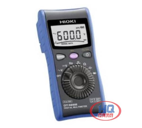 Đồng Hồ Vạn Năng Kỹ Thuật Số Hioki DT4222 Đo Điện DC/AC Cầm Tay Chuyên Dụng